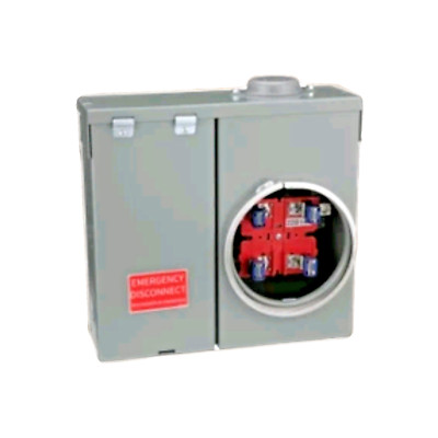 Square D CQRB100CP 100A Meter Main - QO, Ring-Type, NEMA 3R, Single ...