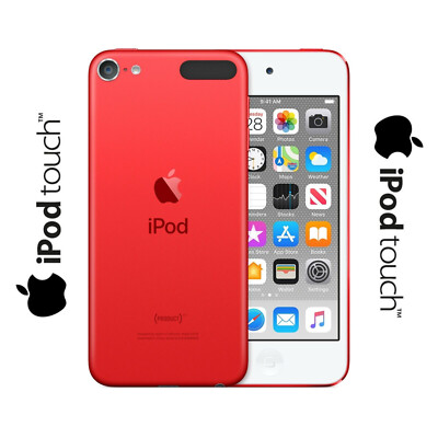 NEW Apple iPod Touch 7th Generation 128GB Red MP4 Player A10 Fusion ...