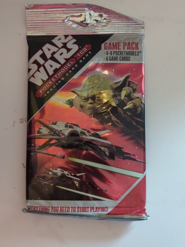 Star Wars Base Set Pocketmodel TCG Game Pack Sealed Booster Yoda ...