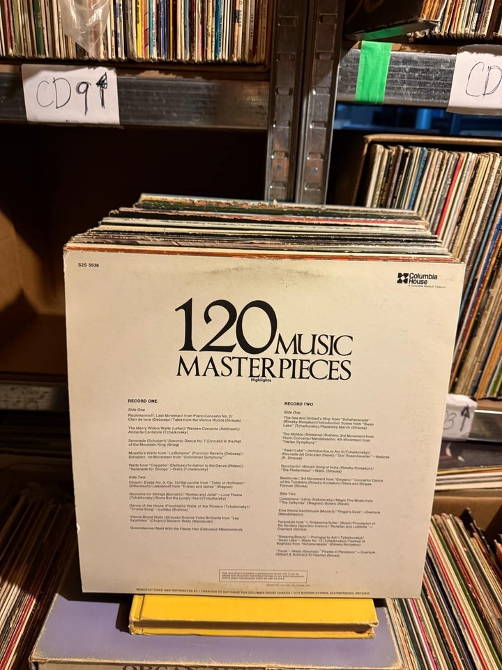 120 Music Masterpieces Highlights Vintage 33rpm VG+ AB79 | eBay