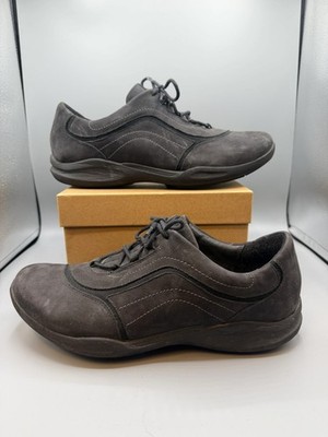 Clarks WaveWalk Suede Walking Shoes Dark Grey Women's US Size 12M | eBay