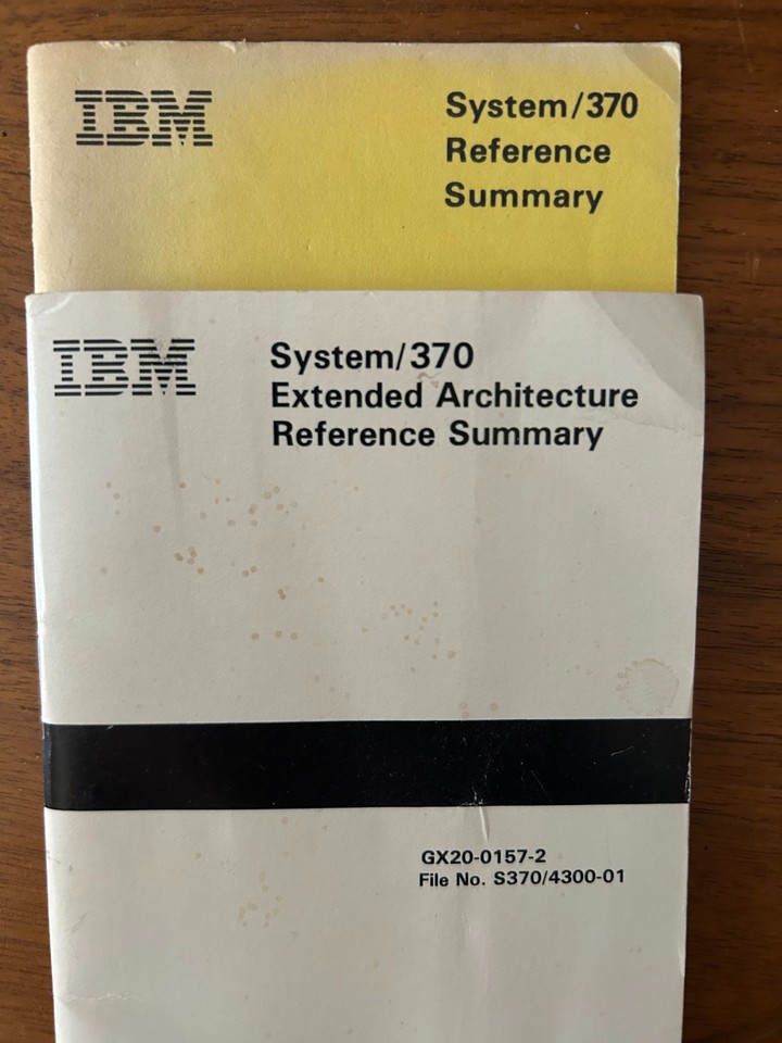 IBM Flowcharting Template plus 2 System 370 Reference Summary Books | eBay