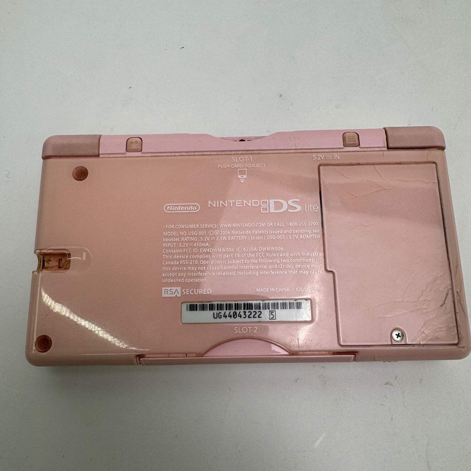 Broken Nintendo DS Lite Handheld Game Console Only USG-001 No Power | eBay