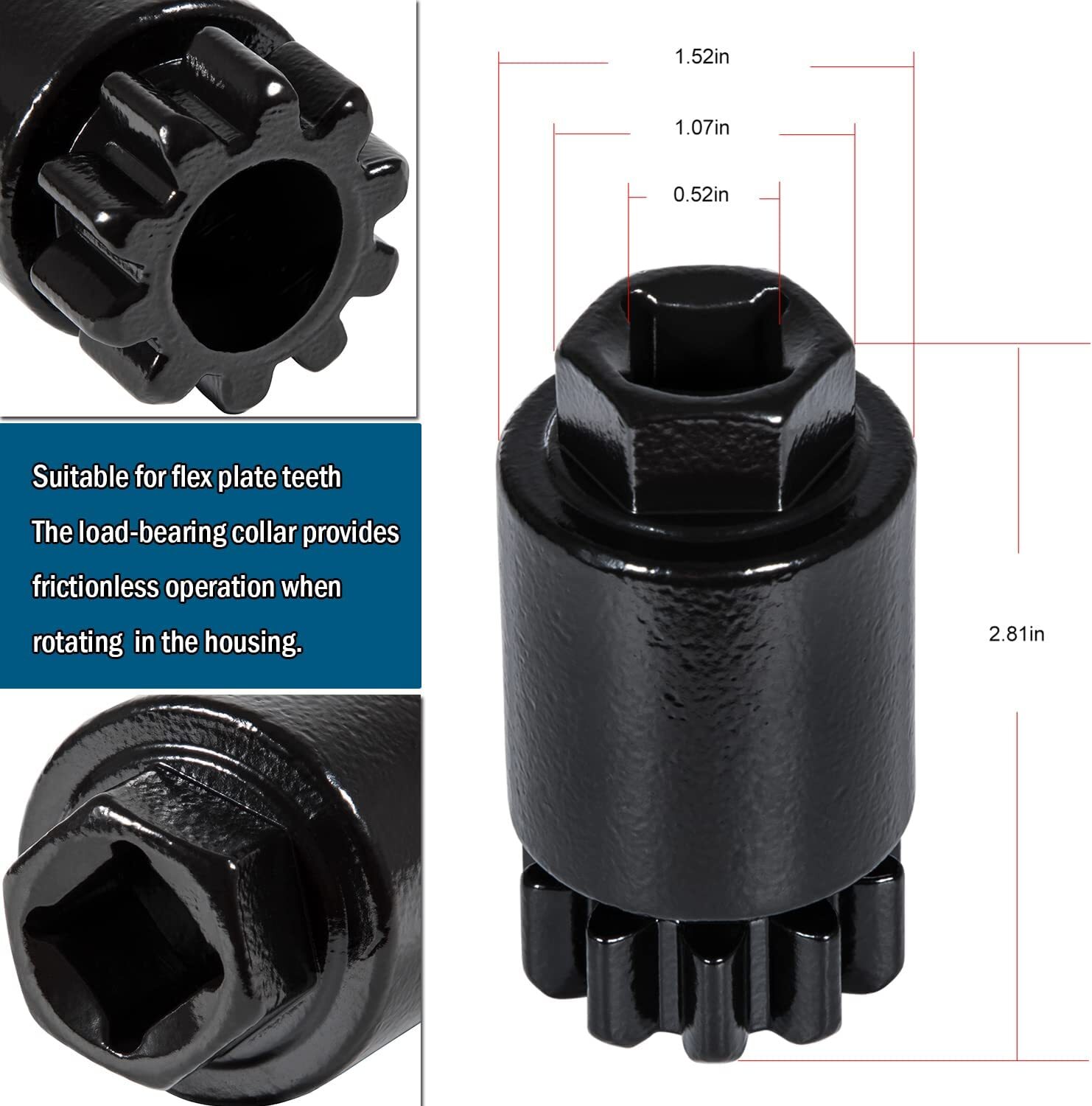 88800014 & 9996956 Engine Barring Flywheel Turning Tool Kit for Volvo ...