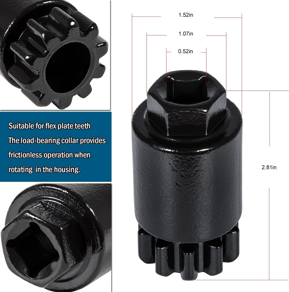 88800014 & 9996956 Engine Barring Flywheel Turning Tool Kit for Volvo ...