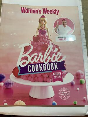 THE AUSTRALIAN WOMEN'S WEEKLY - BARBIE COOKBOOK - ANNA POLYVIOU -ex con ...