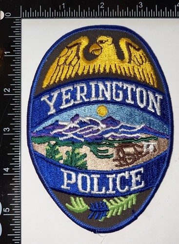 VINTAGE OBSOLETE Yerington Nevada NV Police Dept Department Patch | eBay