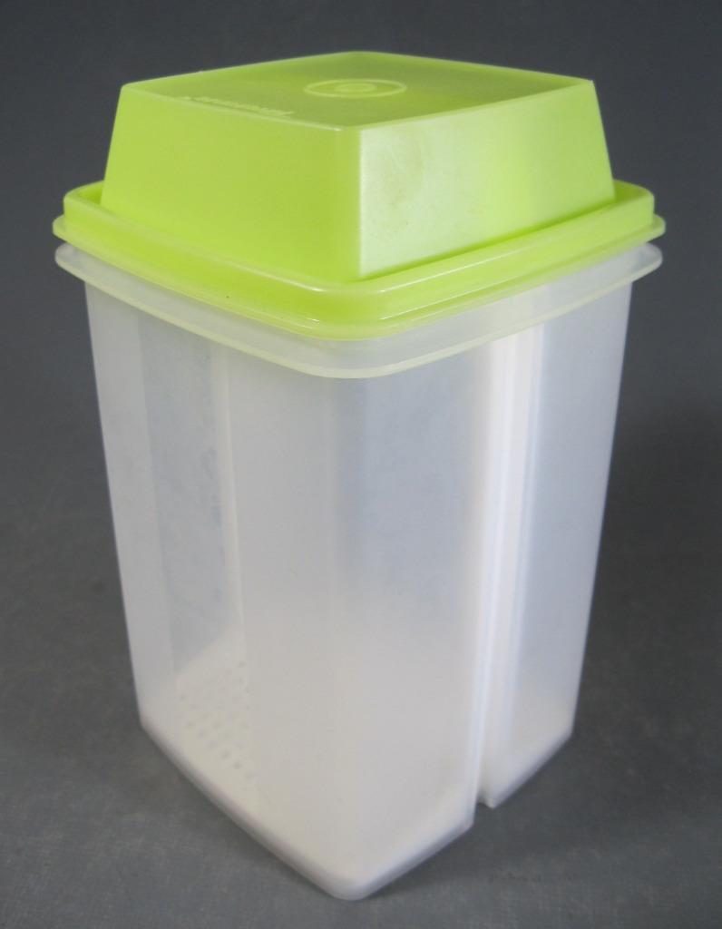 Green/yellow Tupperware beetroot server container extra-large version ...