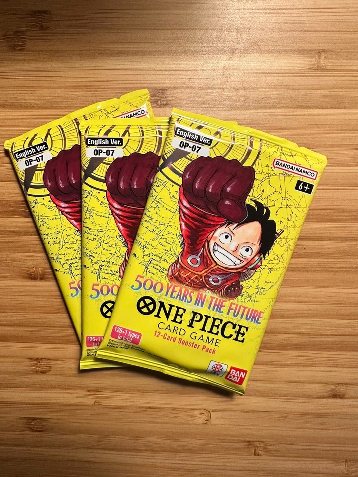 500 Years In The Future Booster Pack One Piece Card Game OP07 English ...