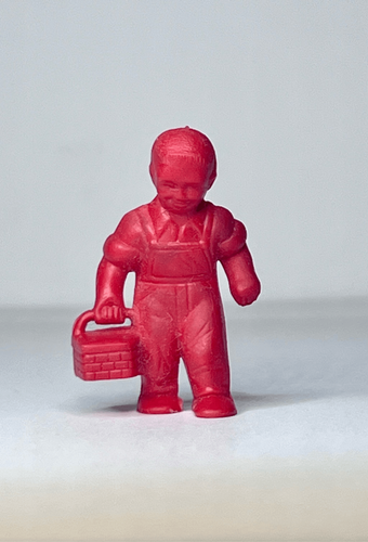 Vintage Ohio Art Farm Boy Figure Play Set Replacement Piece Accessory ...