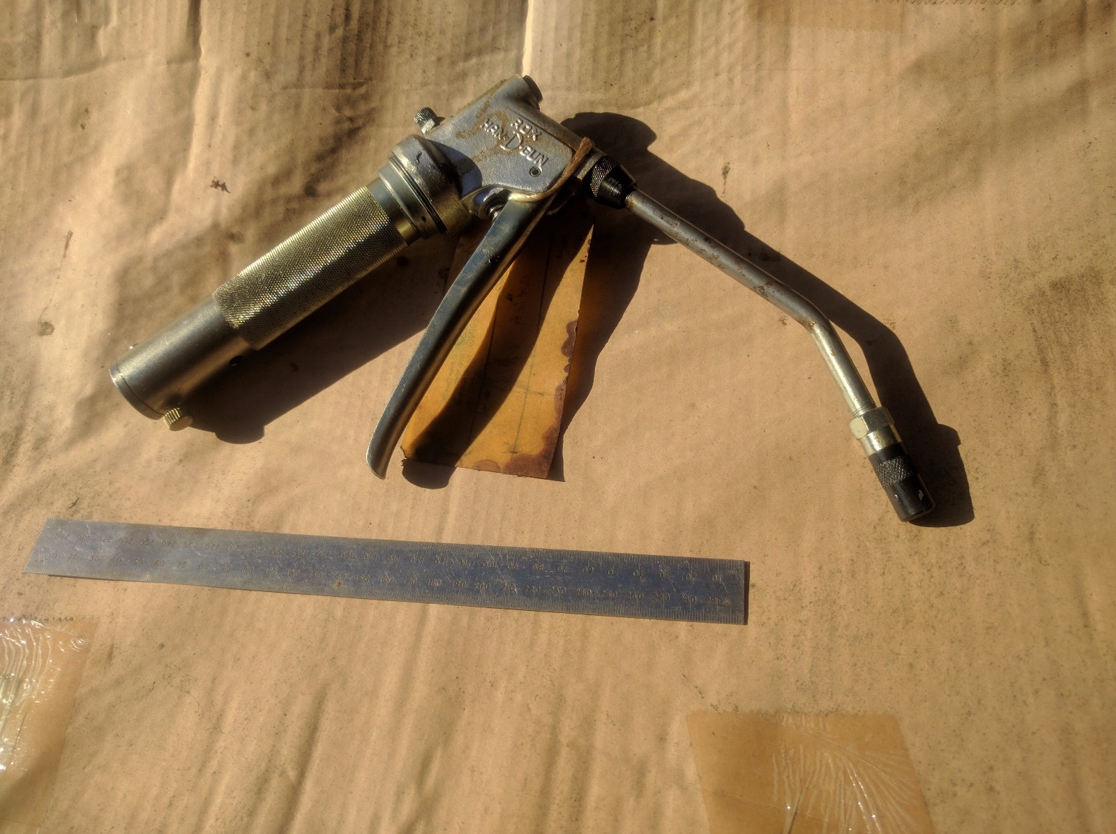 ROX HAN-D-GUN Rox 2.5kg Hand piece Grease kit to suit standard 2.5kg ...