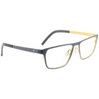Blackfin Eyeglasses BF785 Lincoln COL.588 Titanium Navy/Mustard Italy ...