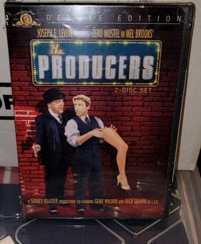 The Producers DVD 2-Disc Set, Deluxe Version New & Sealed Gene Wilder ...
