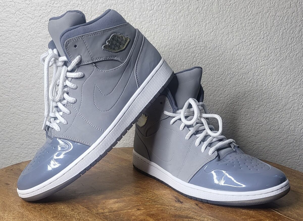 Nike Air Jordan 1 Retro 95 Mid Cool Grey White 628619-003 Nike Air Jordan 1 Retro 95 Mid Cool Grey White 628619-003