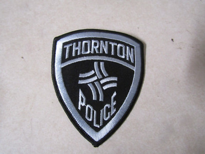 PATCH LAW ENFORCEMENT POLICE THORNTON COLORADO | eBay