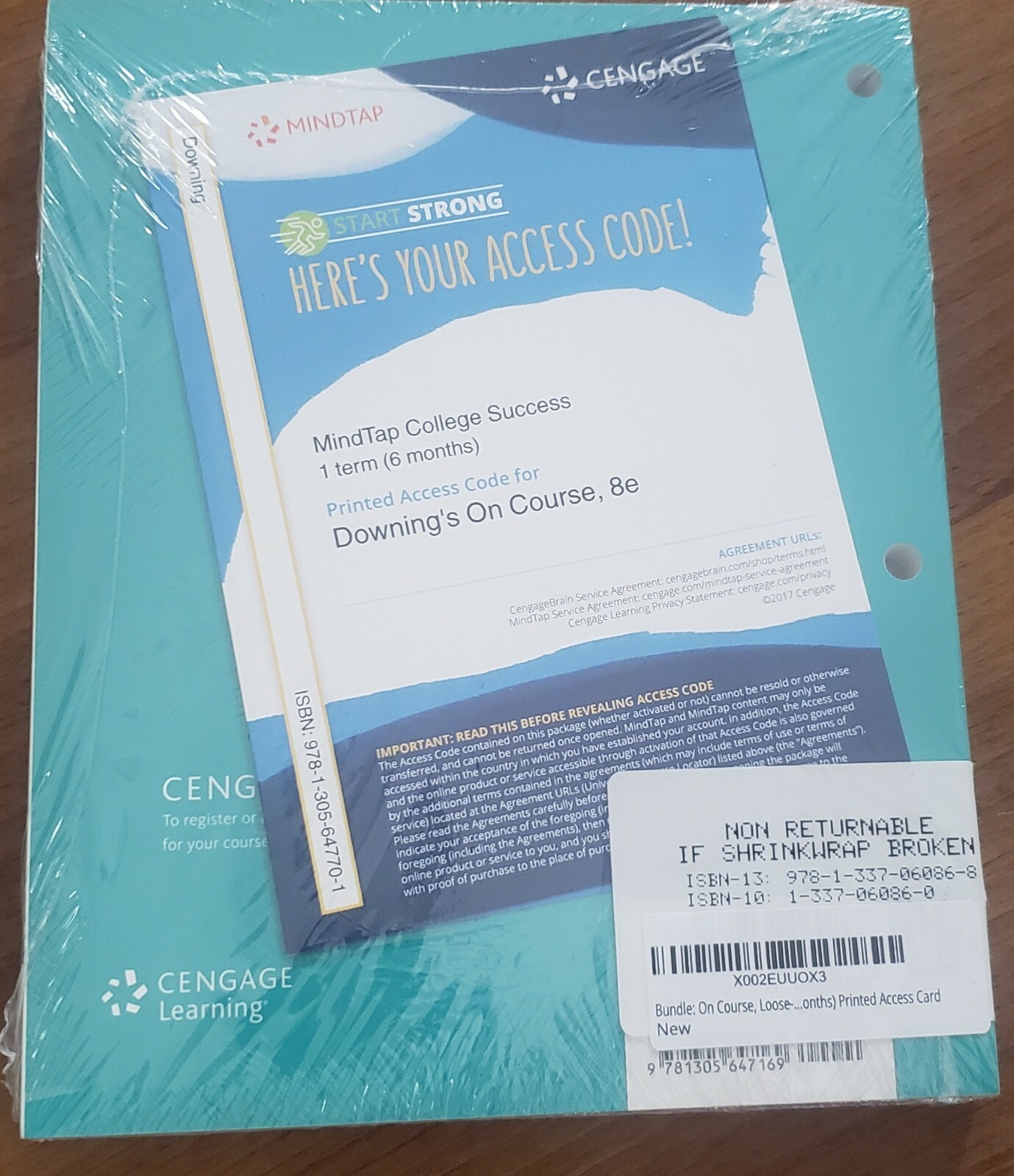 On Course Strategies for Creating Success in College and in Life 8th ...