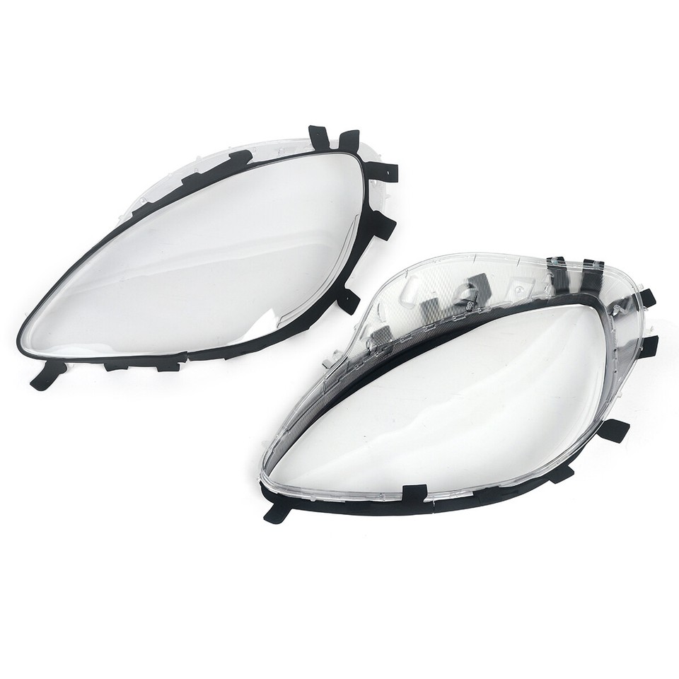 For Corvette C6 2005-2013 Clear Headlight Lens Cover Headlamp Shell ...