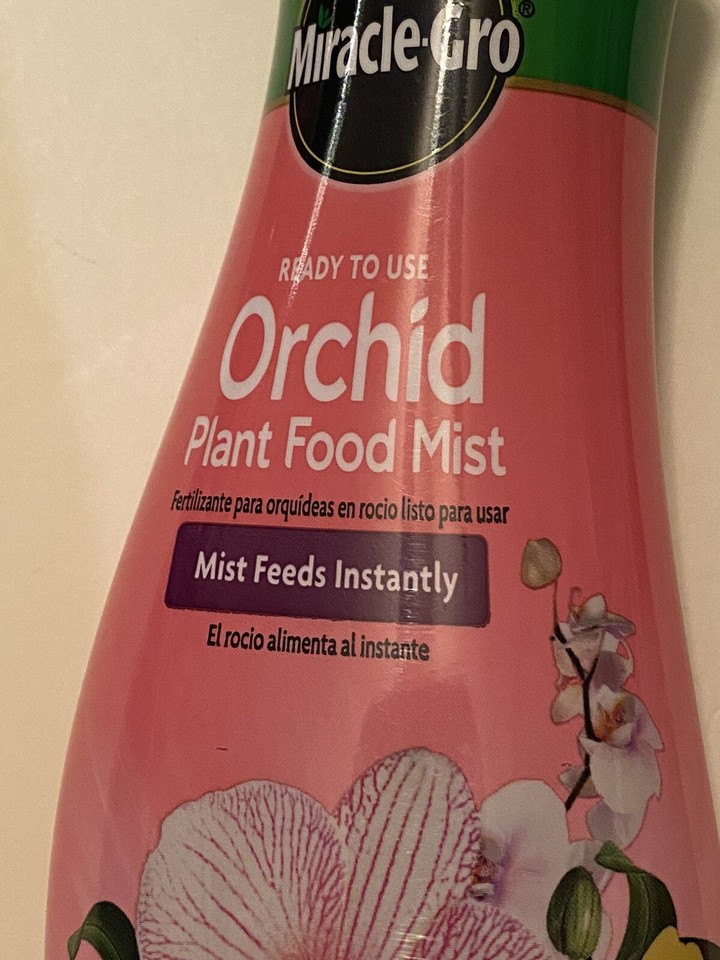 Miracle-Gro Orchid Plant Food Mist Orchid Fertilizer 8 oz. 2 Pack | eBay