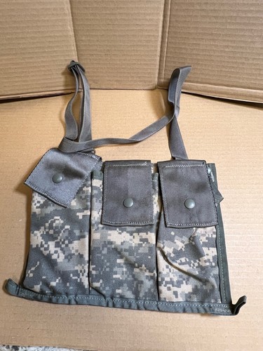 New USGI US Army MOLLE II 6 Mag Ammo Bandoleer Pouch ACU Digital Camo ...