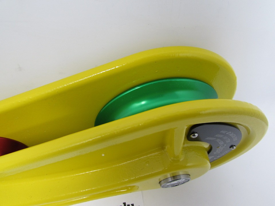 ISC RP057 ALUMINUM RIGGING BLOCK 45,000 LB MBS 20MM OR 3/4" - ARBORIST ...