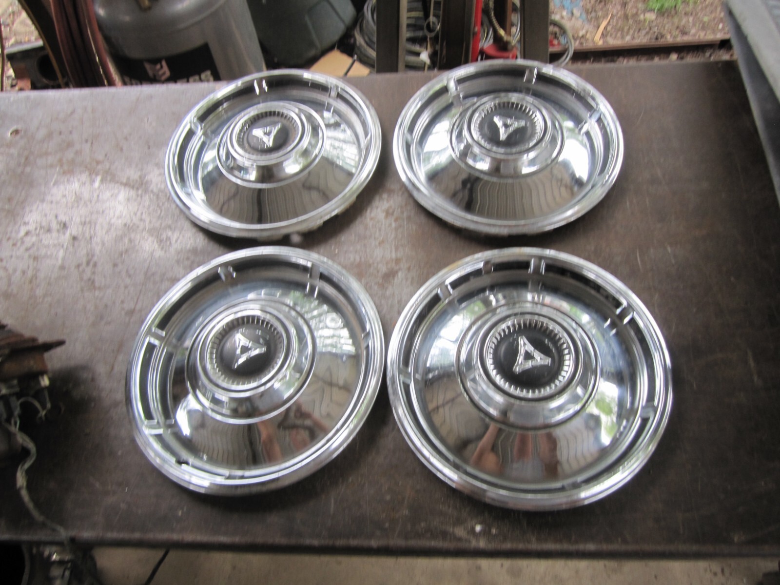 67 68 69 DART 13 INCH 13" HUB CAPS COMPLETE OEM SET OF 4 L@@K | eBay