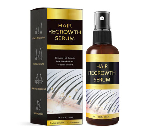 Hair Growth Oil Spray Regrow Thinning Hair Rosemary & Biotin for Women ...