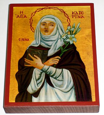 Holy Catherine of Siena Icon Icon Icon Caterina St.Catherine of Siena ...