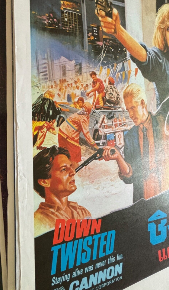 DOWN TWISTED 1987 movie original vintage THAI SS POSTER artwork | eBay