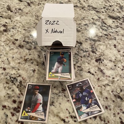 2022 Topps Baseball X Naturel 1952 Full Basic set of 52 | eBay