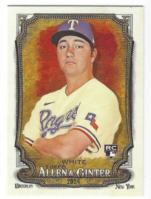 OWEN WHITE 2024 ALLEN & GINTER ROOKIE RC TEXAS RANGERS $1.99 ROOM | eBay