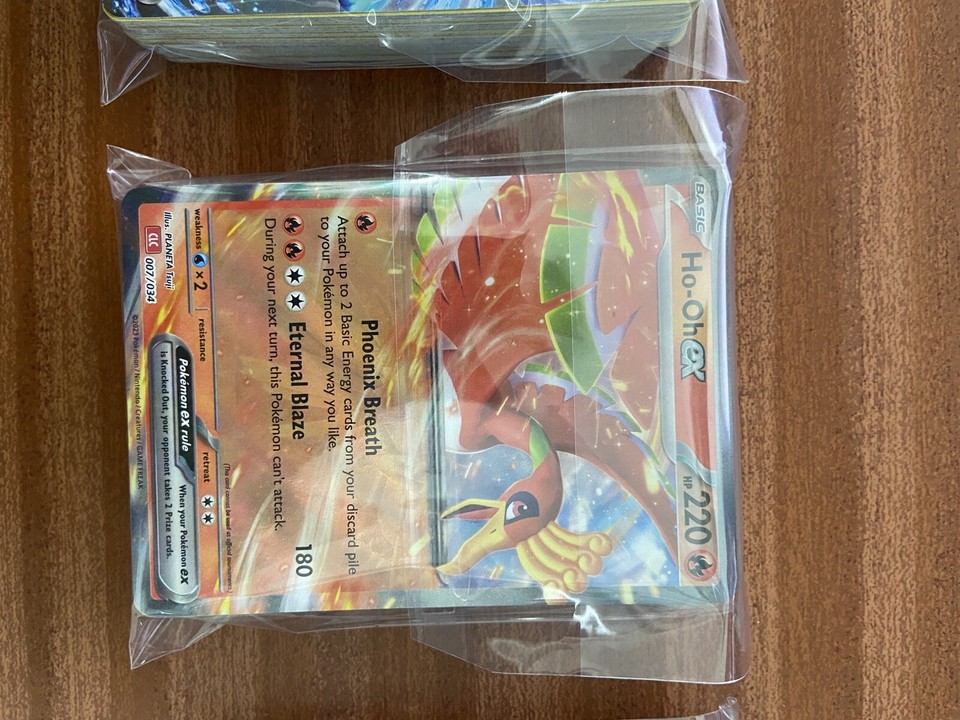 English Classic Collection Decks Opened CLB CLV CLC /034 Pokemon Card ...