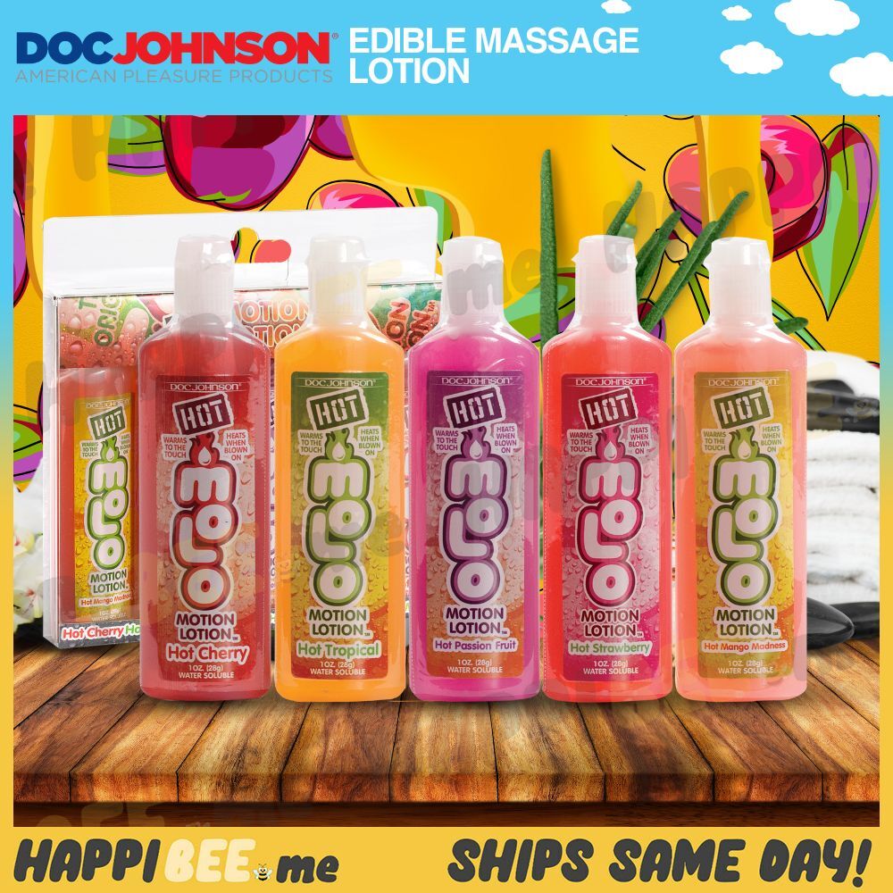 MOTION LOTION Edible Massage Gel🍯Couples Flavored Clit Oral Lube Liquid ...