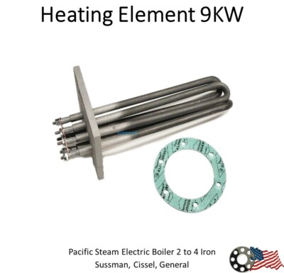 Heating Element Pacific Steam 9KW 240V Steam Electric Boiler | eBay