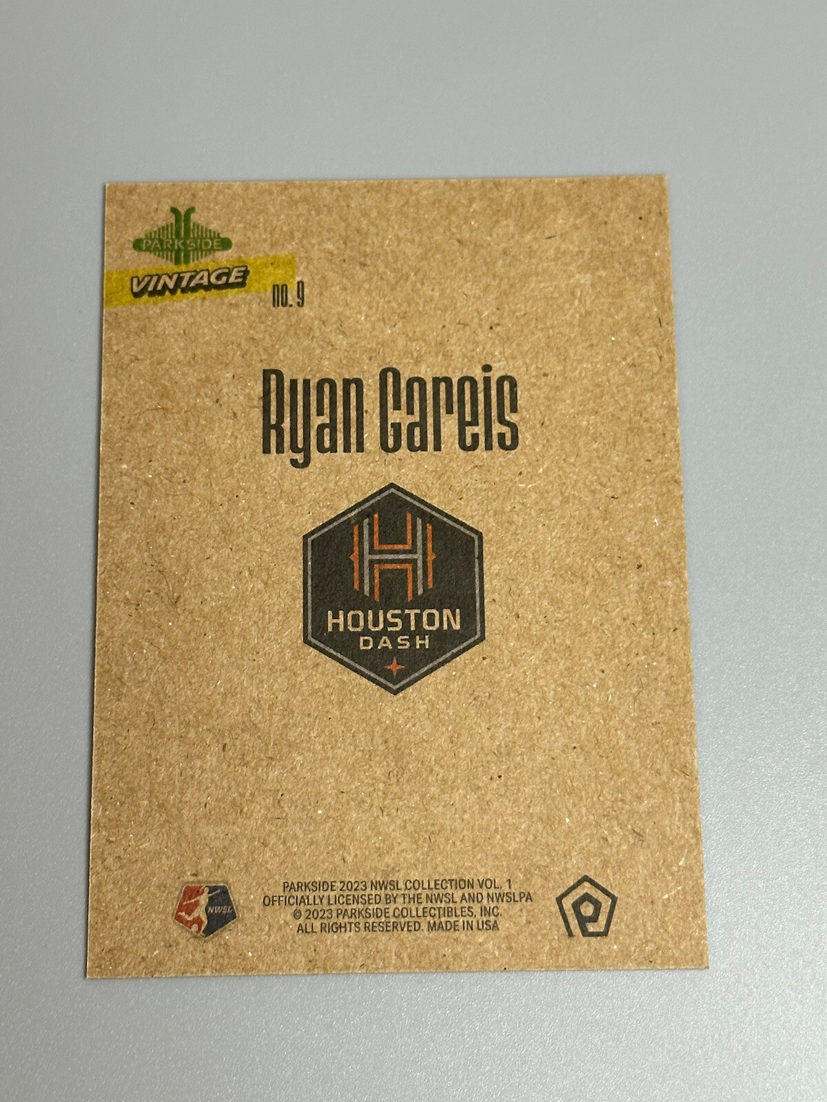 2023 Parkside NWSL Vol. 1 - Vintage #9 Ryan Gareis for sale online | eBay