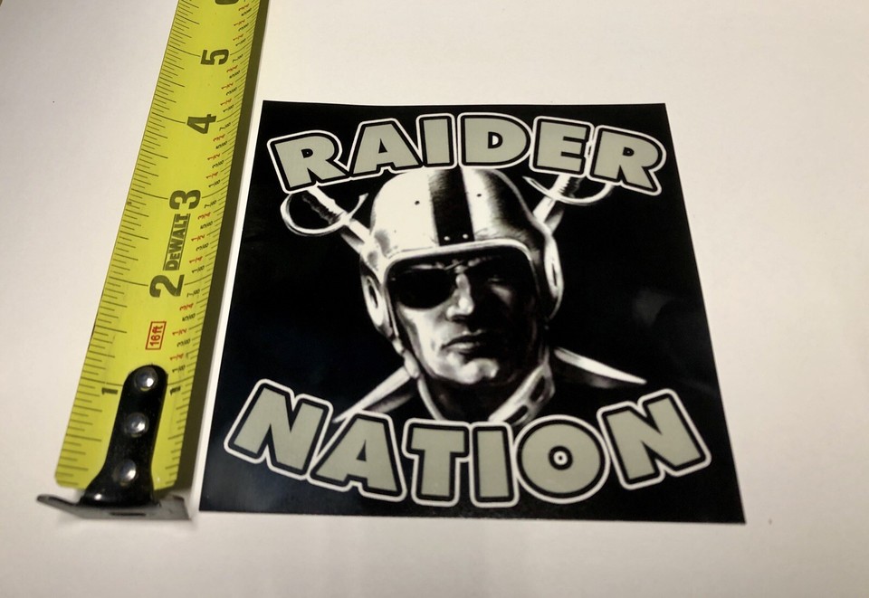 RAIDER NATION STICKER/DECAL | eBay