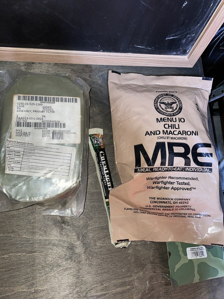 Combat Backpack MRE Canteen Miscellaneous Items | eBay