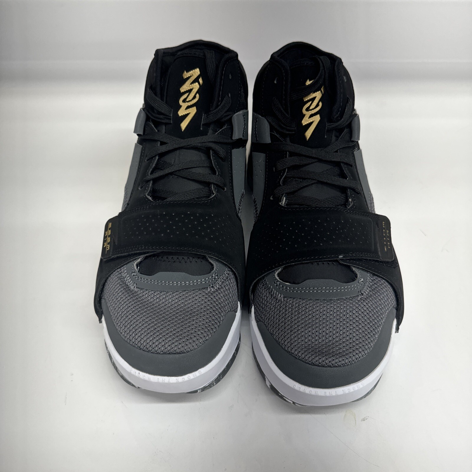 Size 11.5 - Jordan Zion 2 TB Black Metallic Gold 2022 | eBay
