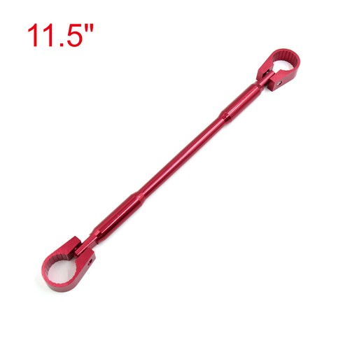 11.5" Length Red Aluminum Alloy Motorcycle 22mm Dia Handlebar Cross Bar ...