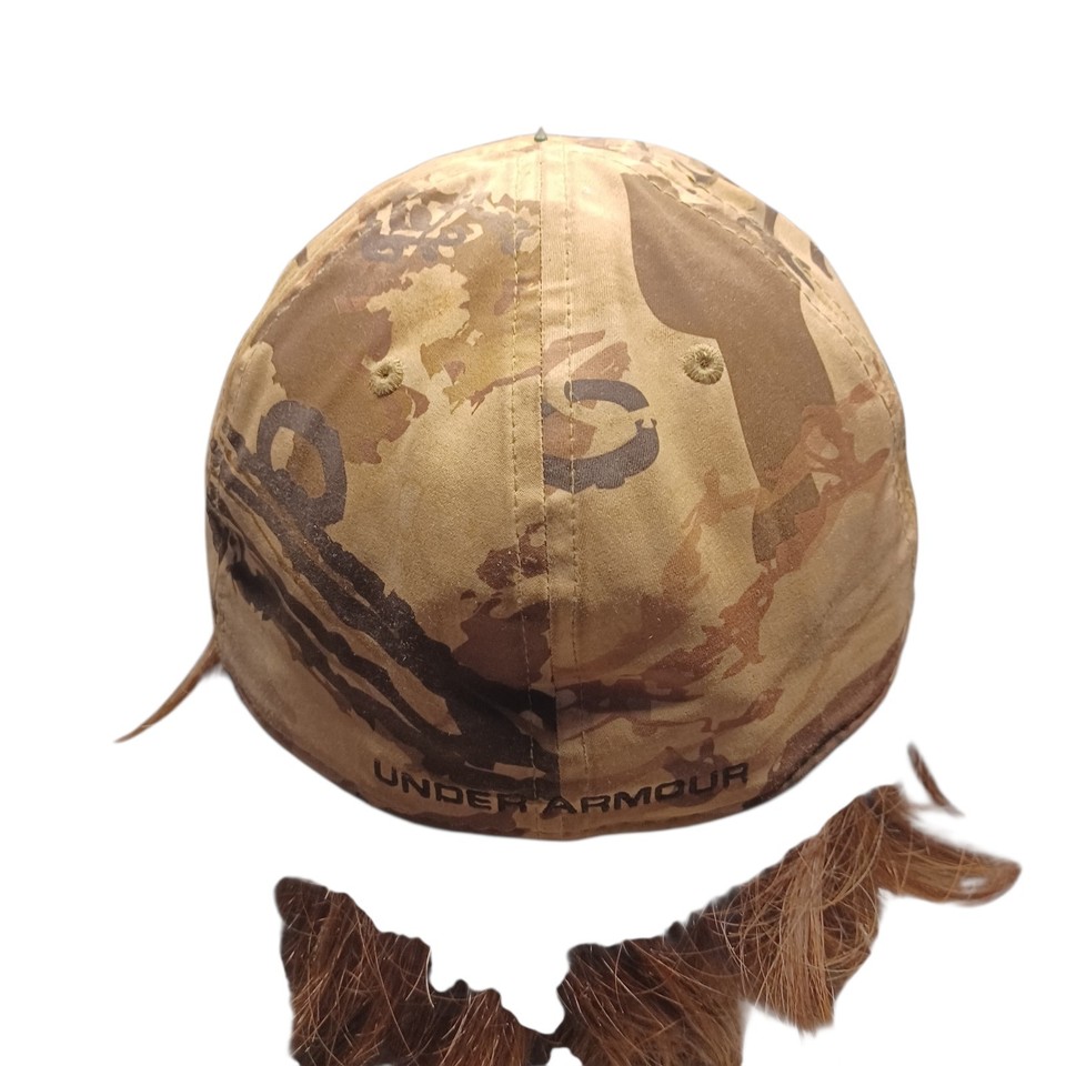 Under Armour UA Storm Hat Cap Fitted Mens MD/LG Camo Hunting Water ...