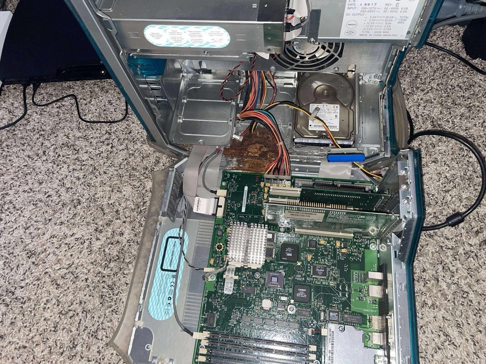 Apple Power Macintosh G3 Blue & White Tower USB FireWire ADB, Aqua ...