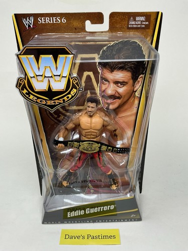 Eddie Guerrero Wrestling Figure WWE Champion Mattel Legends Series 6 ...