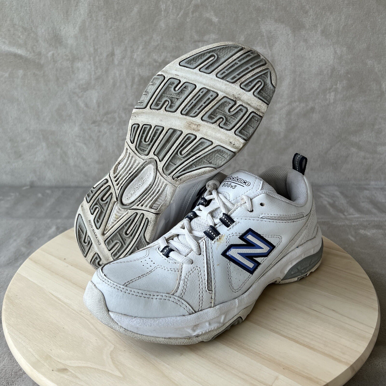 NEW BALANCE 608 V3 Sneakers Womens 8.5 White WX608V3W… - Gem