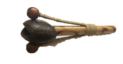 Wooden Castanet Stick Clacker Knocker Music Ethnic Kids Unusual ...