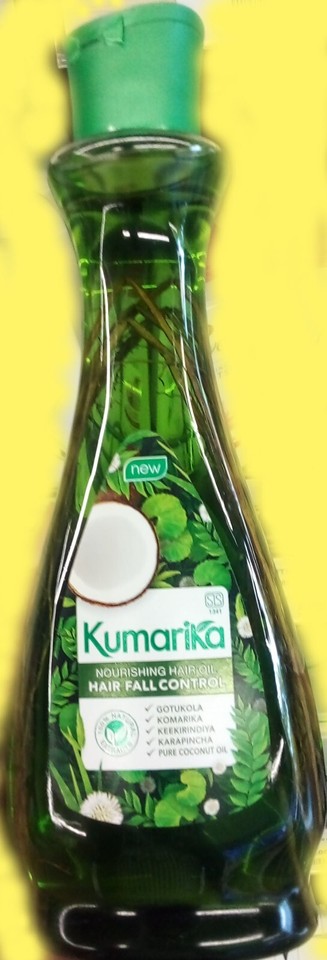 Kumarika Nourishing Hair Oil Coconut Oil Aloe Vera Vetiver Roots Curry ...