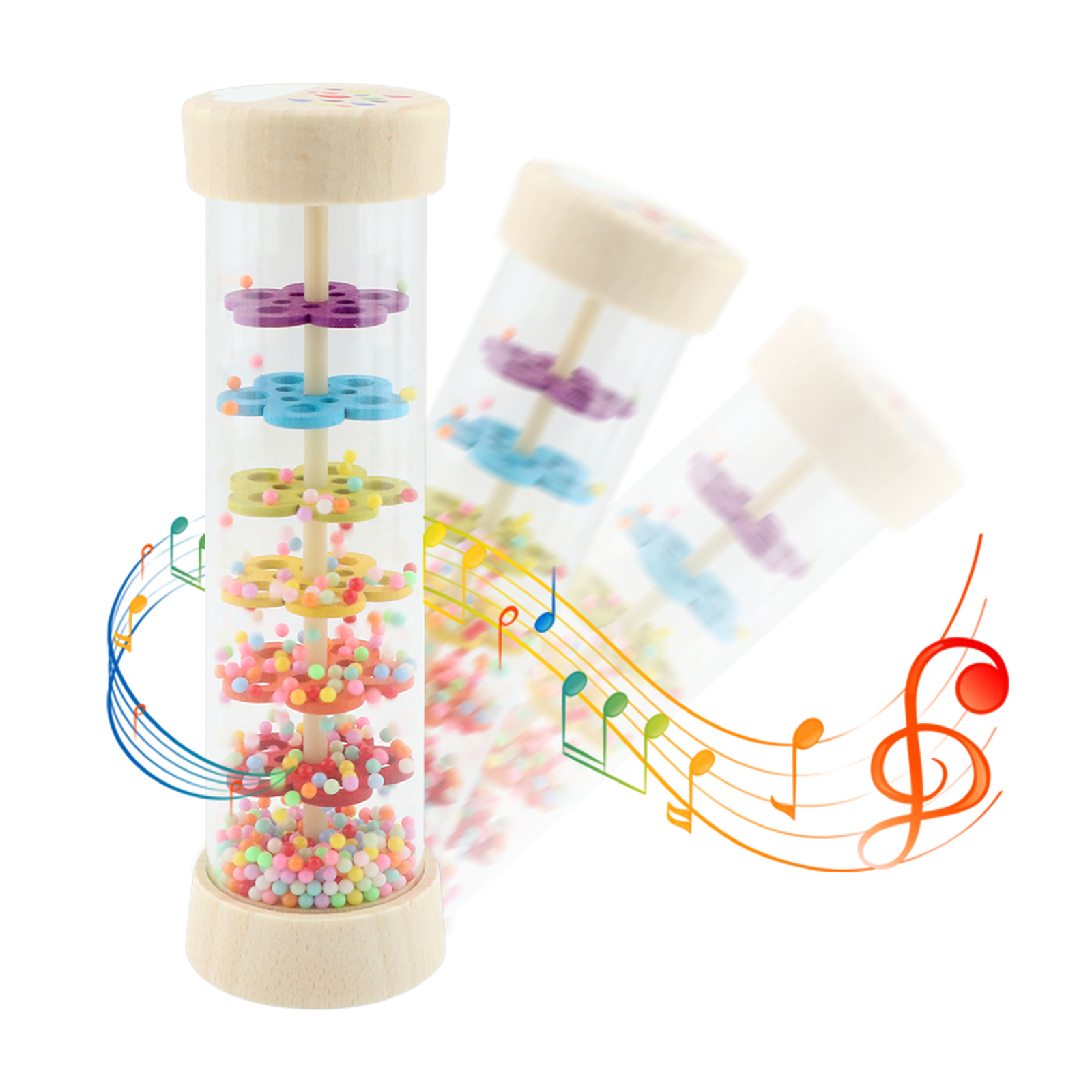 Musical Shake Early Education Rainmaker Toy For Child Hand Sensory ...
