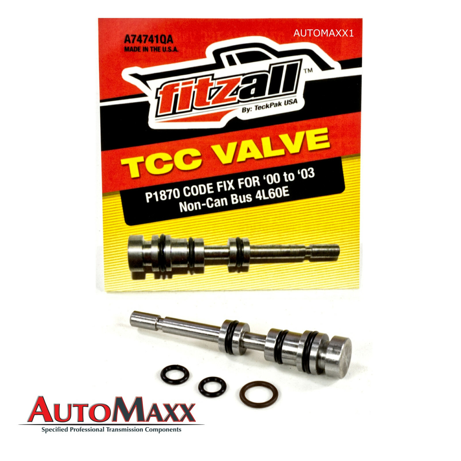 2000-03 4L60E 4L65E TCC Valve Repair Kit from TeckPak A74741QA | eBay