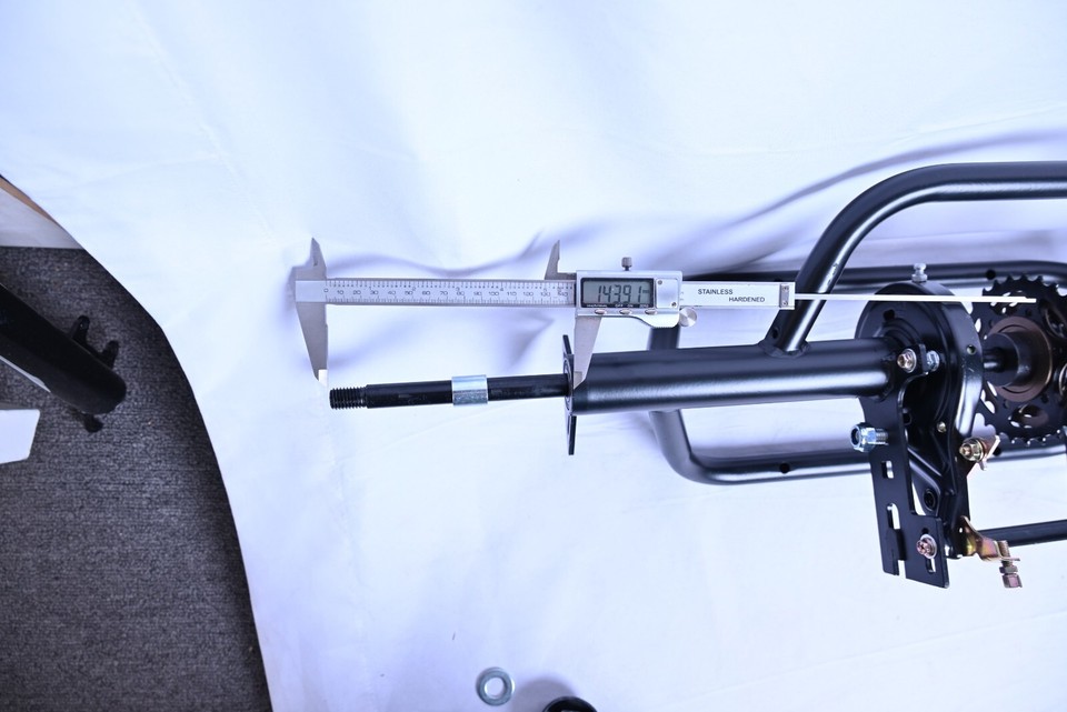 20"-24"-26" TRIKE ADULT TRICYCLE CONVERSION KIT 1 SPEED 15mm AXLE FAT ...