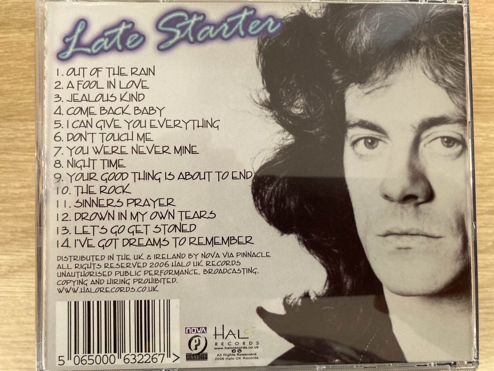 MIKE HARRISON - Late Starter CD 2006 Halo Exc Cond! | eBay