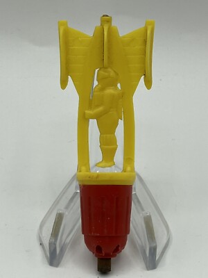 Rare Vintage Plastic 'Spaceman Rocket' Cap Bomb Toy Launcher Throwing ...