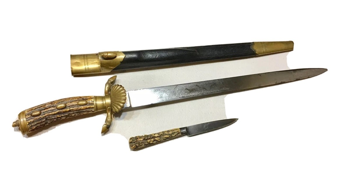 German Hunting Swords Images Lot 394 German Hunting Sword,